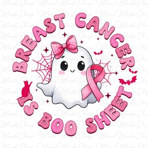 Breast Cancer is Boo Sheet Png, Breast Cancer Awareness Png, Breast ...