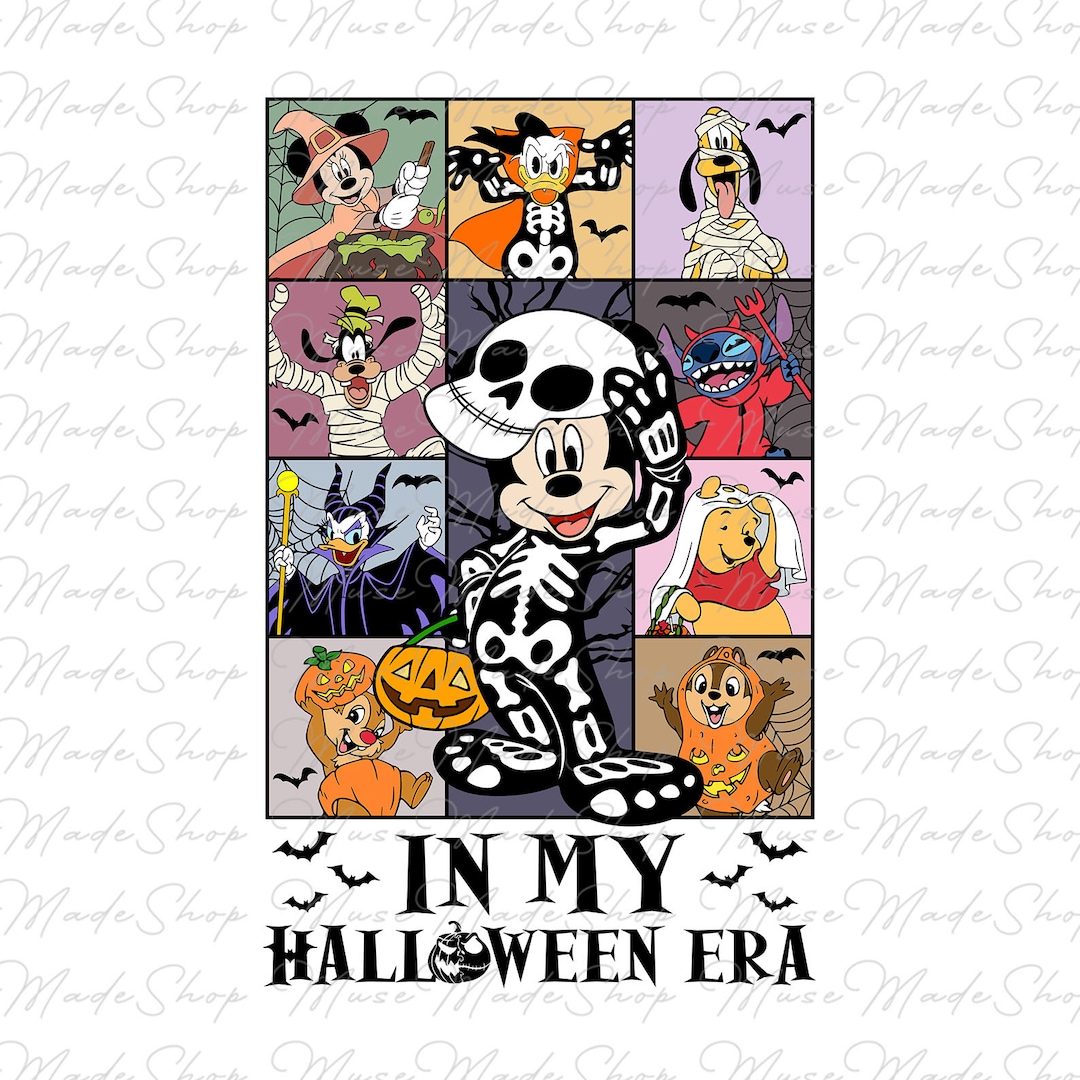 In My Halloween Era Png, Halloween Mouse Png, Mouse and Friends Png ...