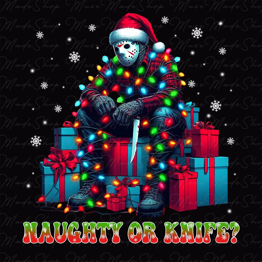 Merry Creepmas Png, Christmas Movie Characters Png, Friends Christmas ...