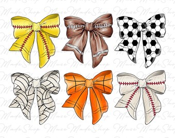 Pack 25+ Sports Coquette Bow, Coquette Football Png, Football Bow Png ...