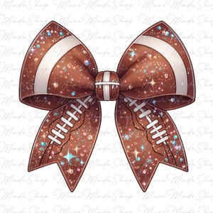 Coquette Football Png, Football Bow Png, Football Mom Png, Football Png ...