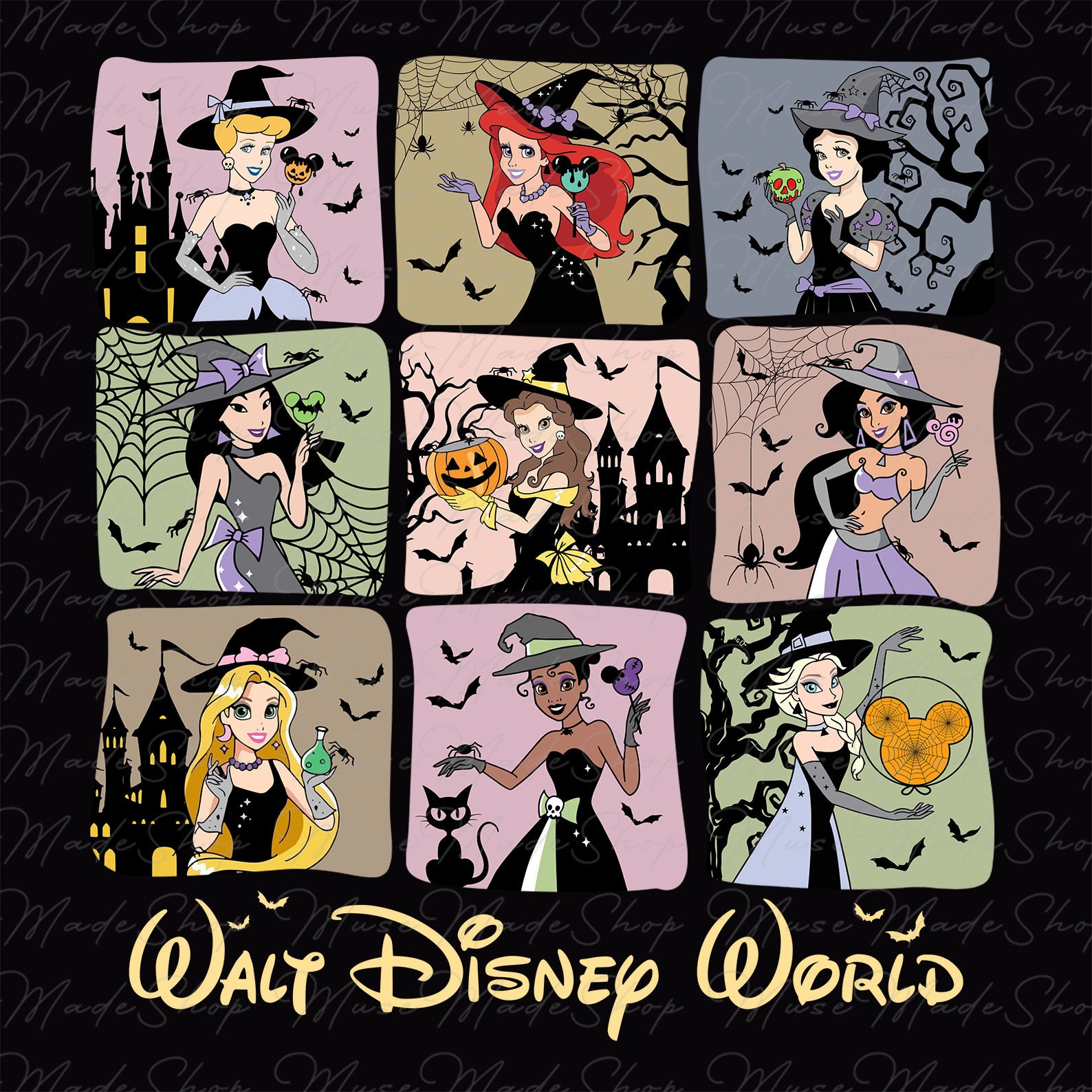 Halloween Witch Princess Png, Horror Halloween Png, Halloween Princess ...