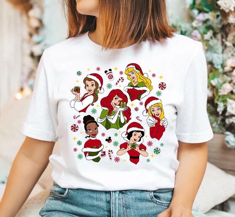 Christmas Princess Character Png, Cute Princess Png, Pink Christmas ...