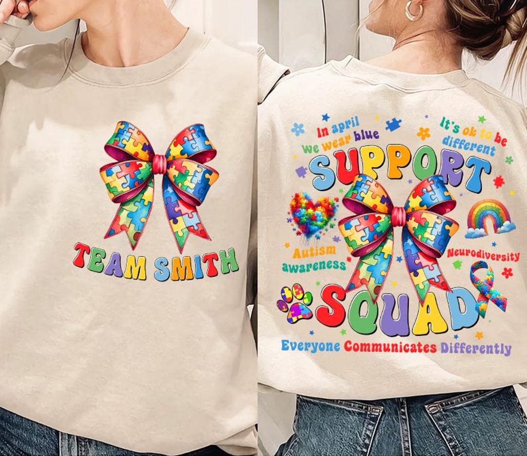 Autism Bow Png, Autism Coquette Bow Png, Autism Awareness Png, Autism ...