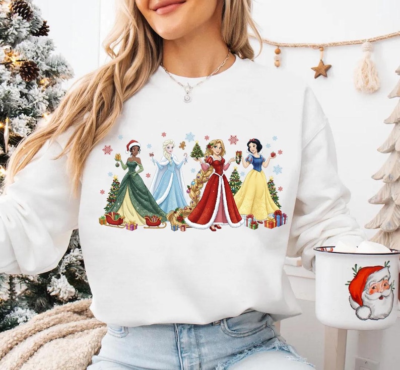 Christmas Princess Character Png, Cute Princess Png, Princess Christmas ...