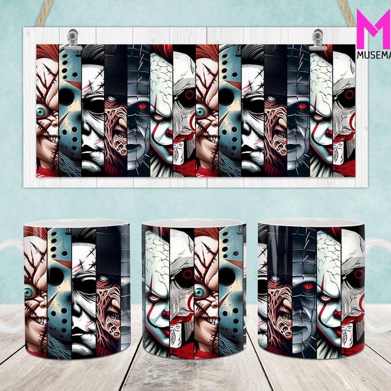 Chucky Horror Mugs - Etsy
