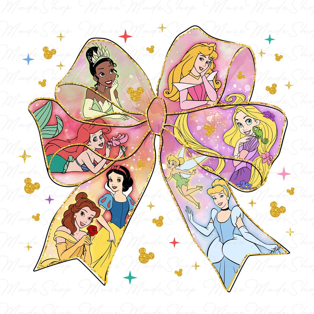 Princess Coquette Bow Png, Coquette Princess Png, Cartoon Coquette Bow ...