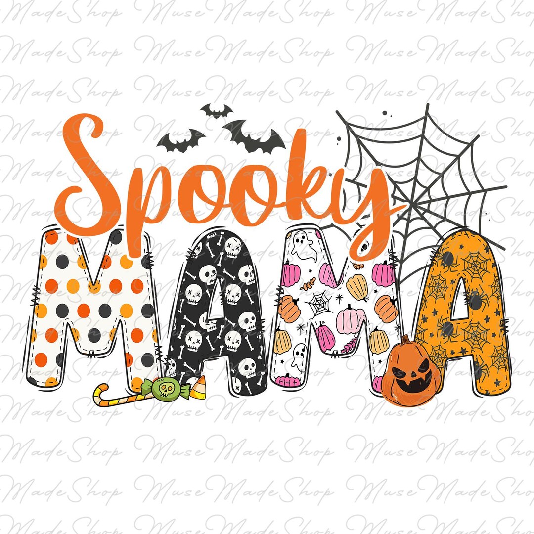 Spooky Mama Halloween Png, Spooky Mama Png, Halloween Mama Png ...