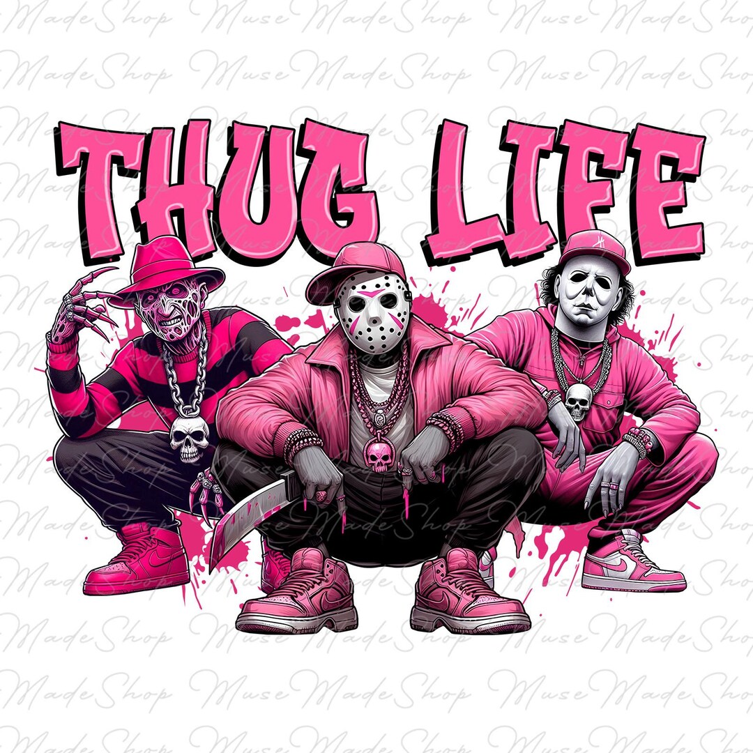 Thug Life Horror Characters Png, Horror Halloween Png, Horror Killers ...