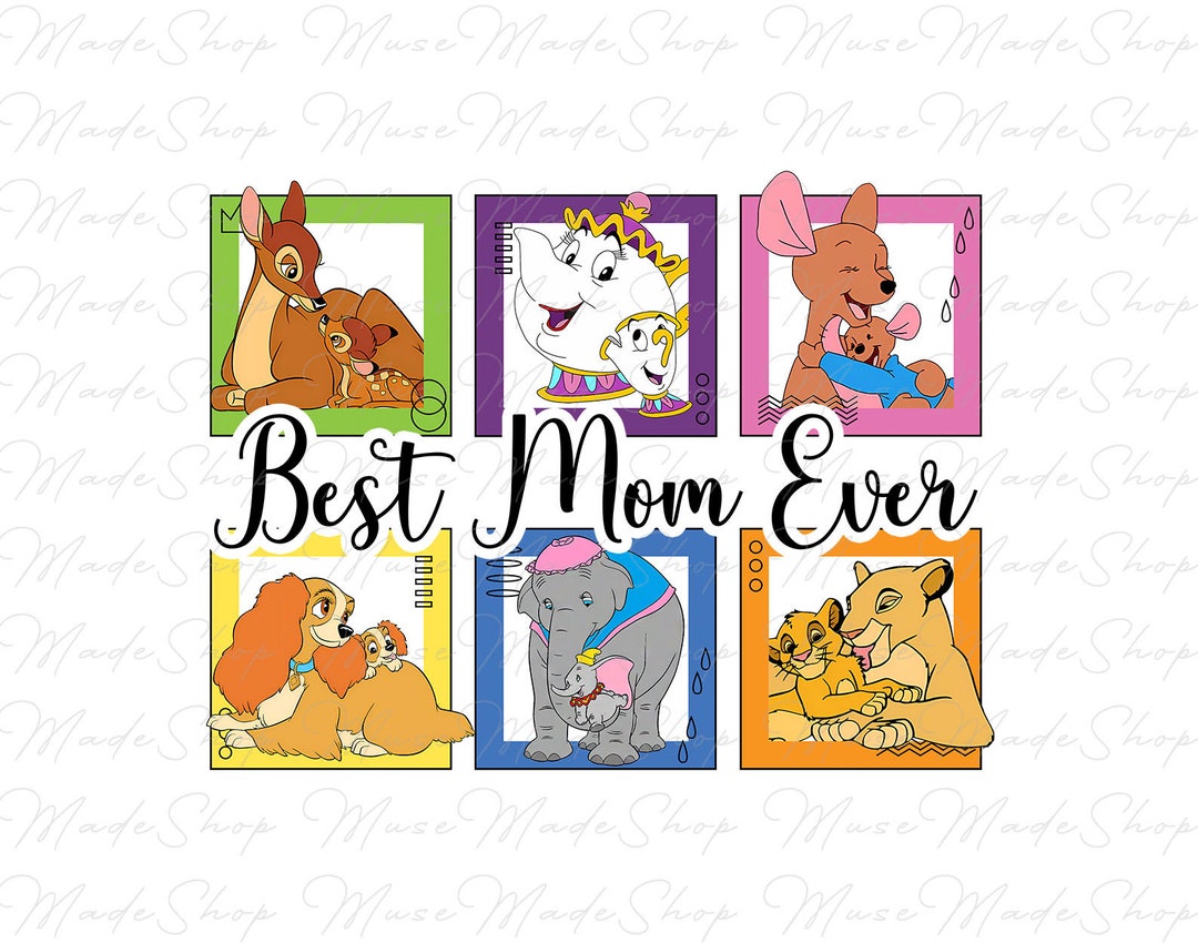 Best Mom Ever Png, Mom and Daughter Png, Happy Mother's Day Png, Mother ...