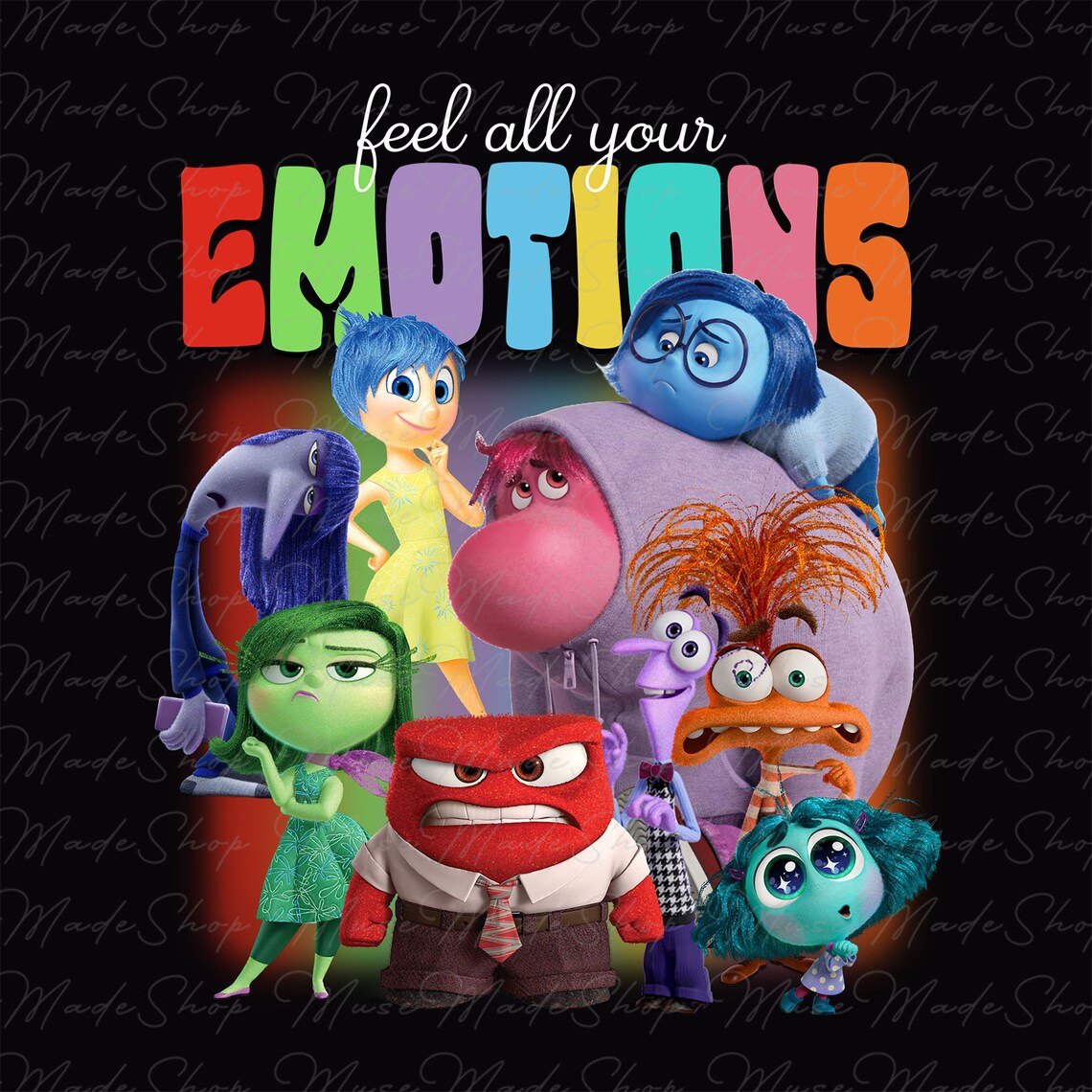 Friends Cartoon Emotions Png, It’s Okay to Feel All the Feels Png ...
