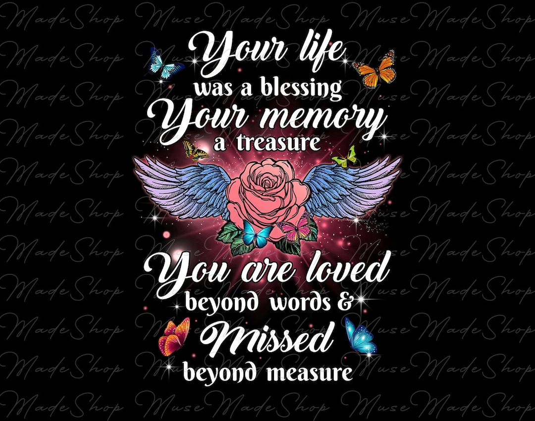 In Loving Memory of Mom Png, Rest in Peace Png, Memory Png, Memorial ...