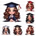 Para Mi Familia Chicano Png, Graduation Chibi Style Png, Educated ...