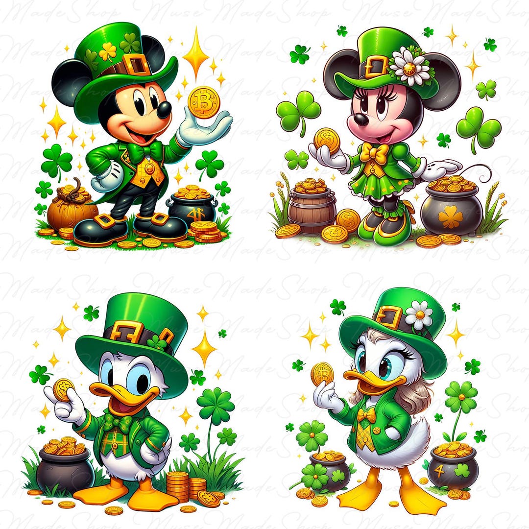 Dibujos animados del día de San Patricio PNG, Lucky PNG, Clover Png, St ...