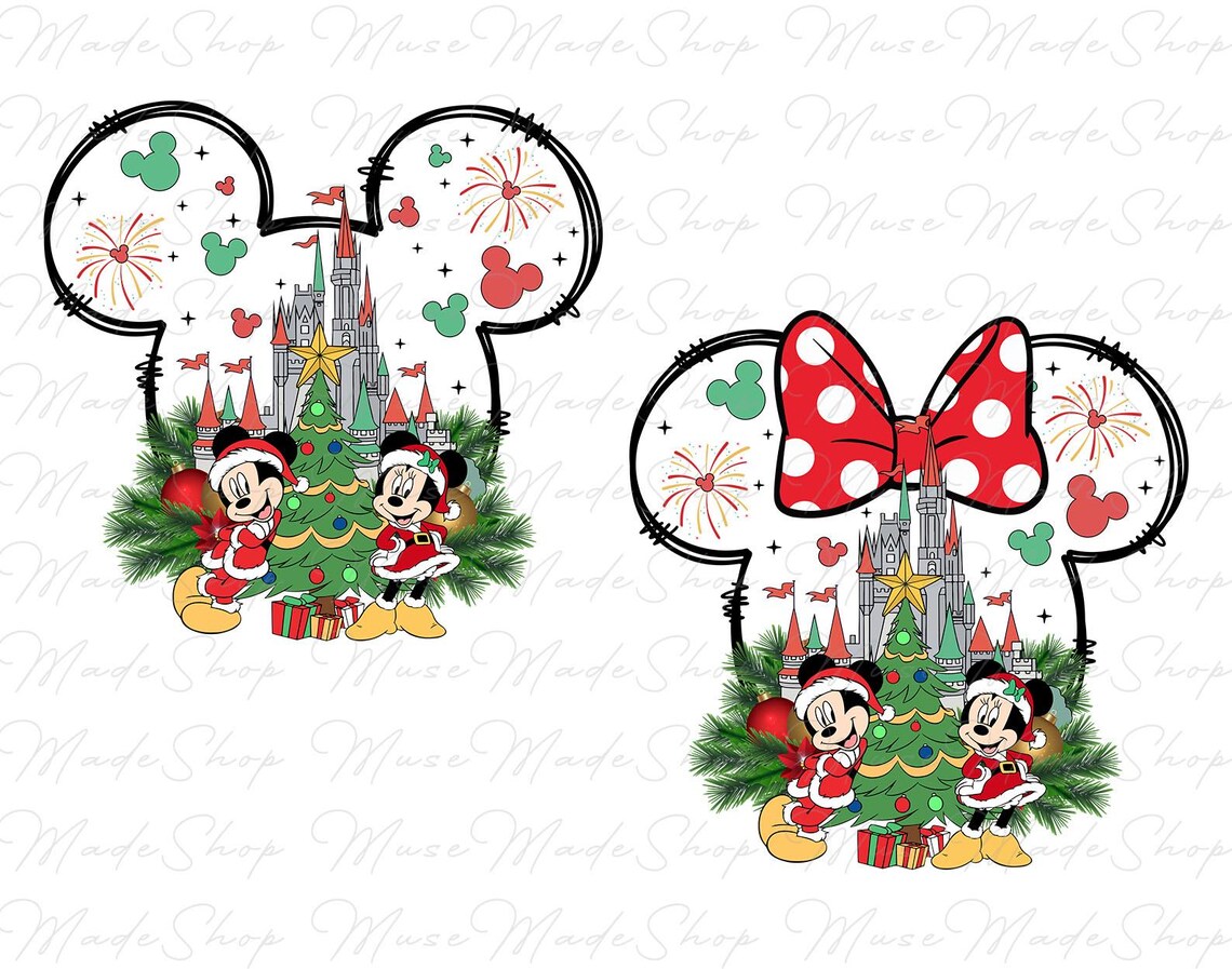 Christmas Mouse Png, Christmas Cartoon Png, Merry Christmas Png ...