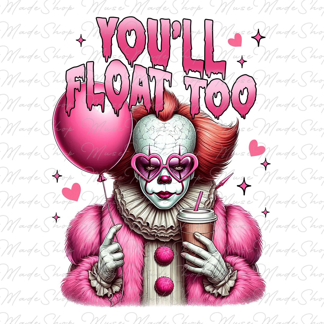 Pink Halloween Png, Horror Halloween Png, Pink Horror Characters Png ...