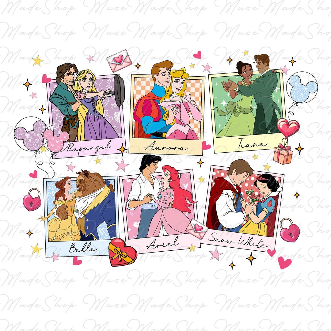 Happy Valentine's Day Png, Valentines Day Princess Png, Valentine Png ...