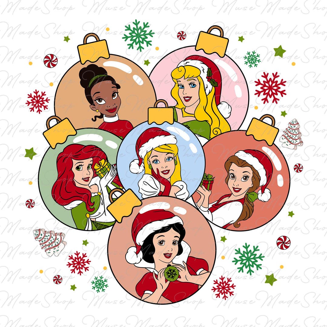 Christmas Princess Character Png, Cute Princess Png, Pink Christmas ...