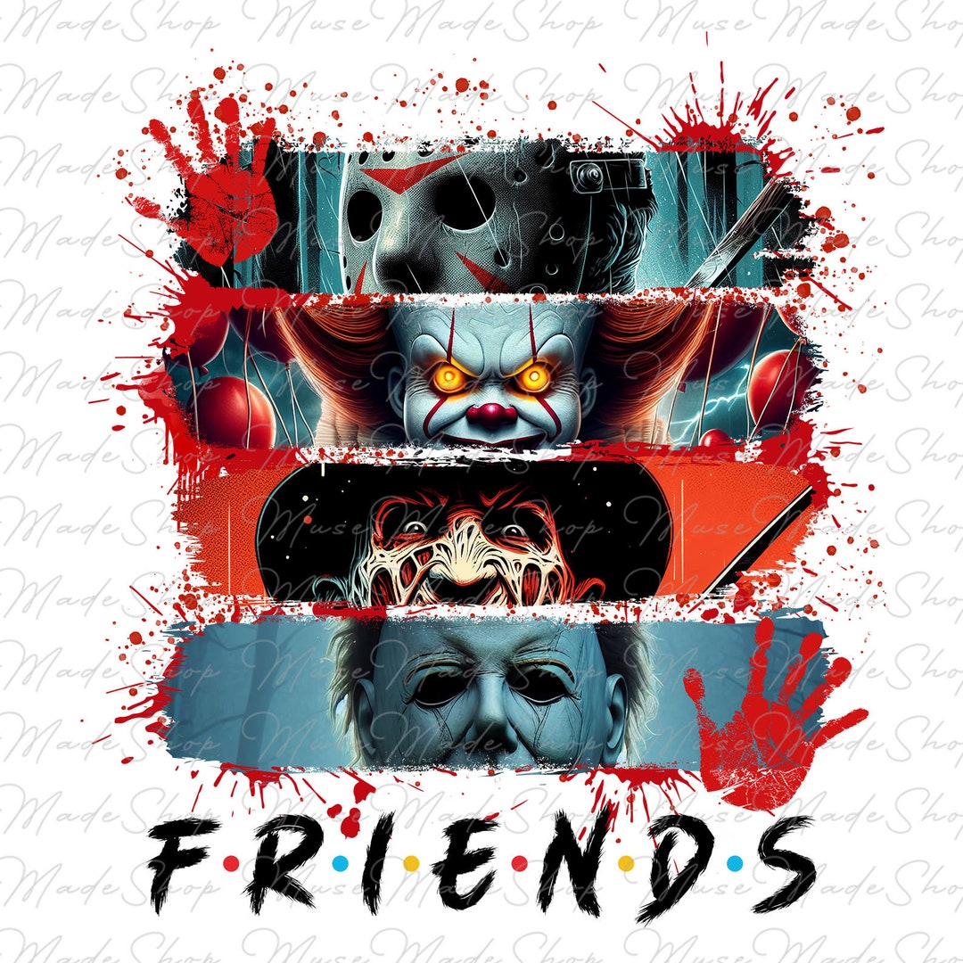 Halloween Horror Characters Png, Horror Halloween Png, Horror Killers Png, Halloween Png, Retro ...