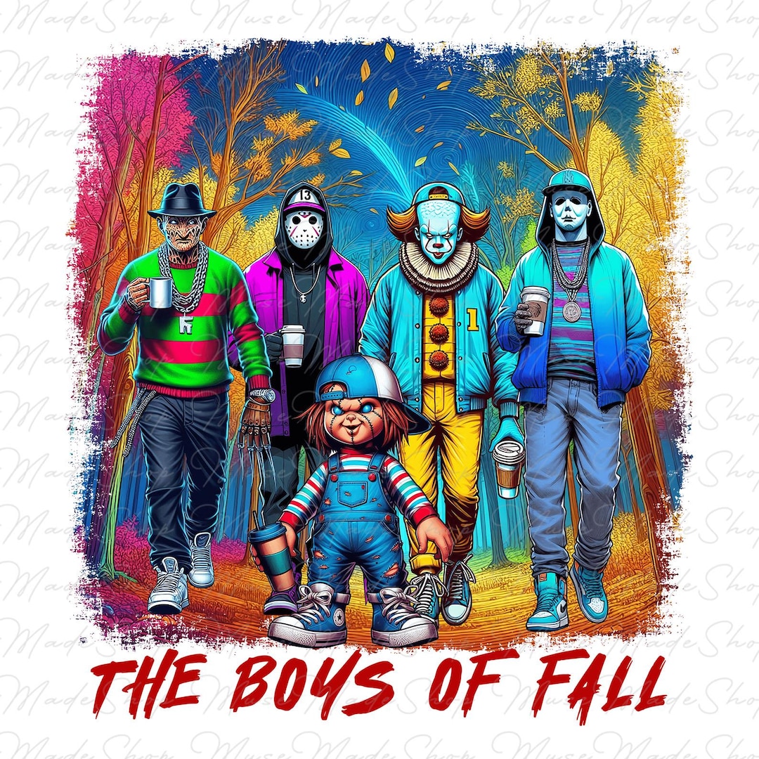 Halloween Horror Characters Png, the Boys of Fall Png, Halloween Killer ...
