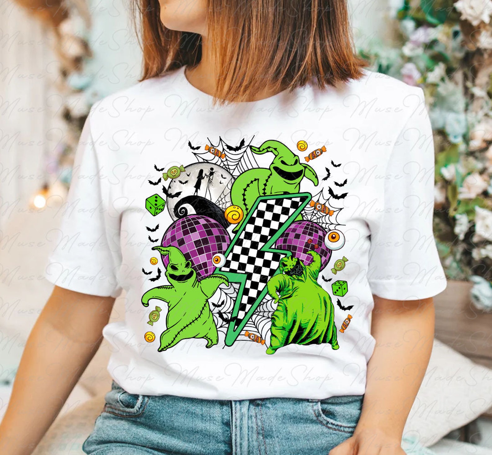 Halloween Checkered Png, Horror Halloween Png, Spooky Vibes Png ...