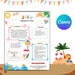 July Newsletter Template, Editable Newsletter, Monthly Newsletter ...