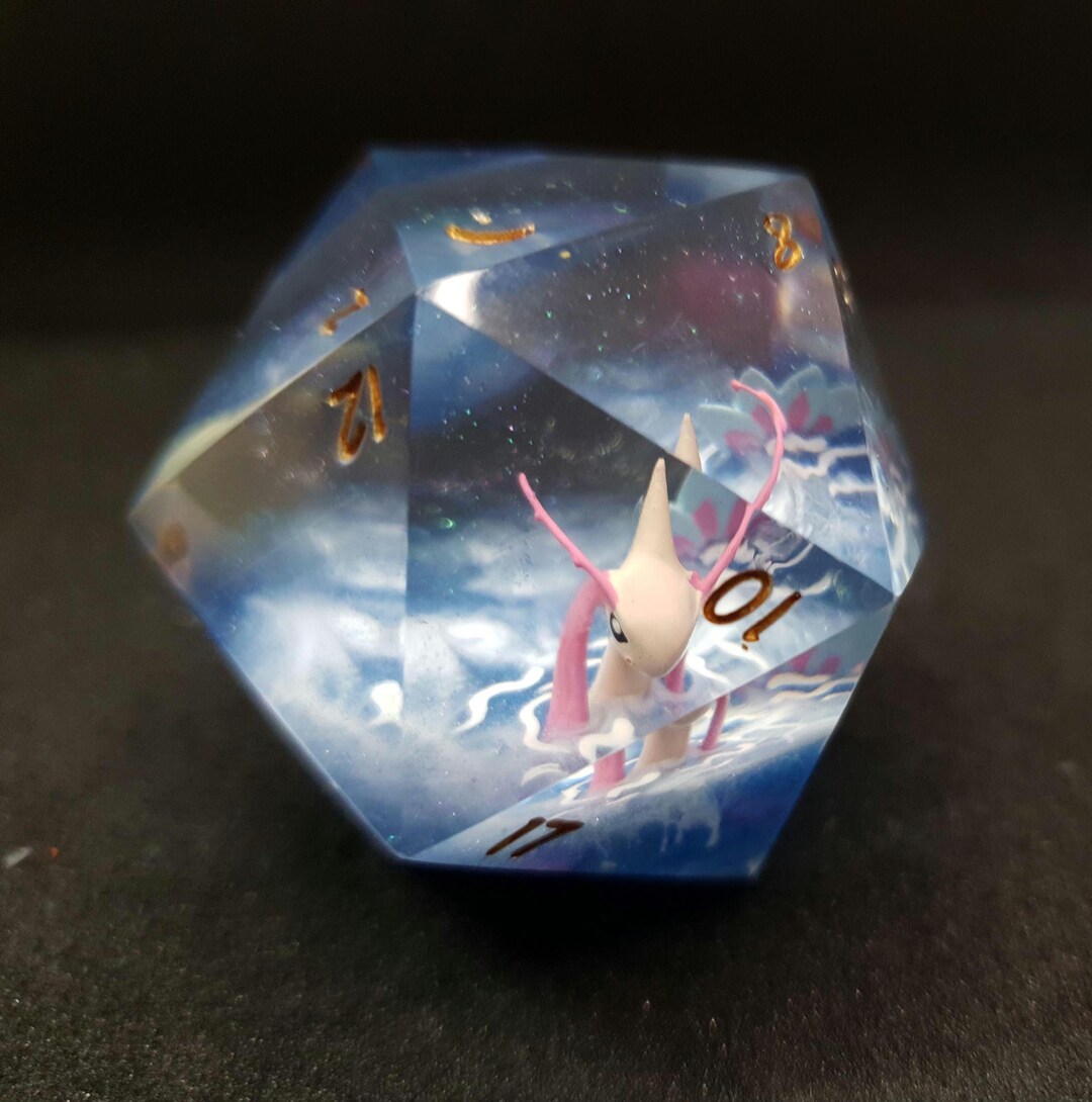 Milotic Pokemon 50mm D20 Jumbo D20 - Etsy