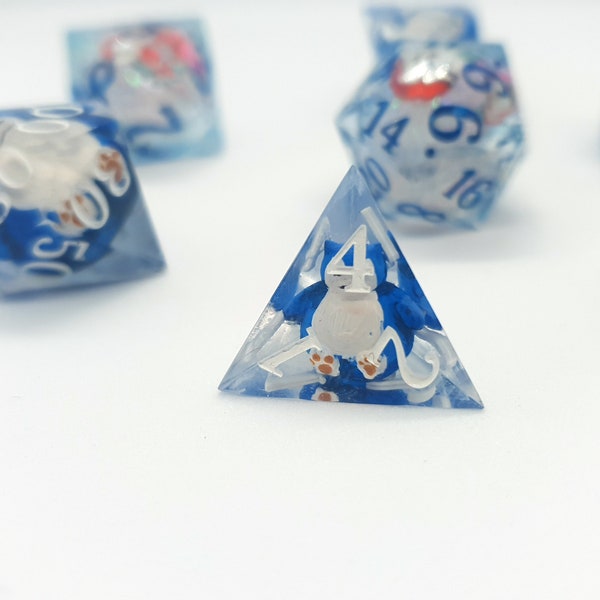 Clear Dice Set - Etsy