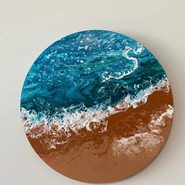 Round Canvas Art - Etsy Australia