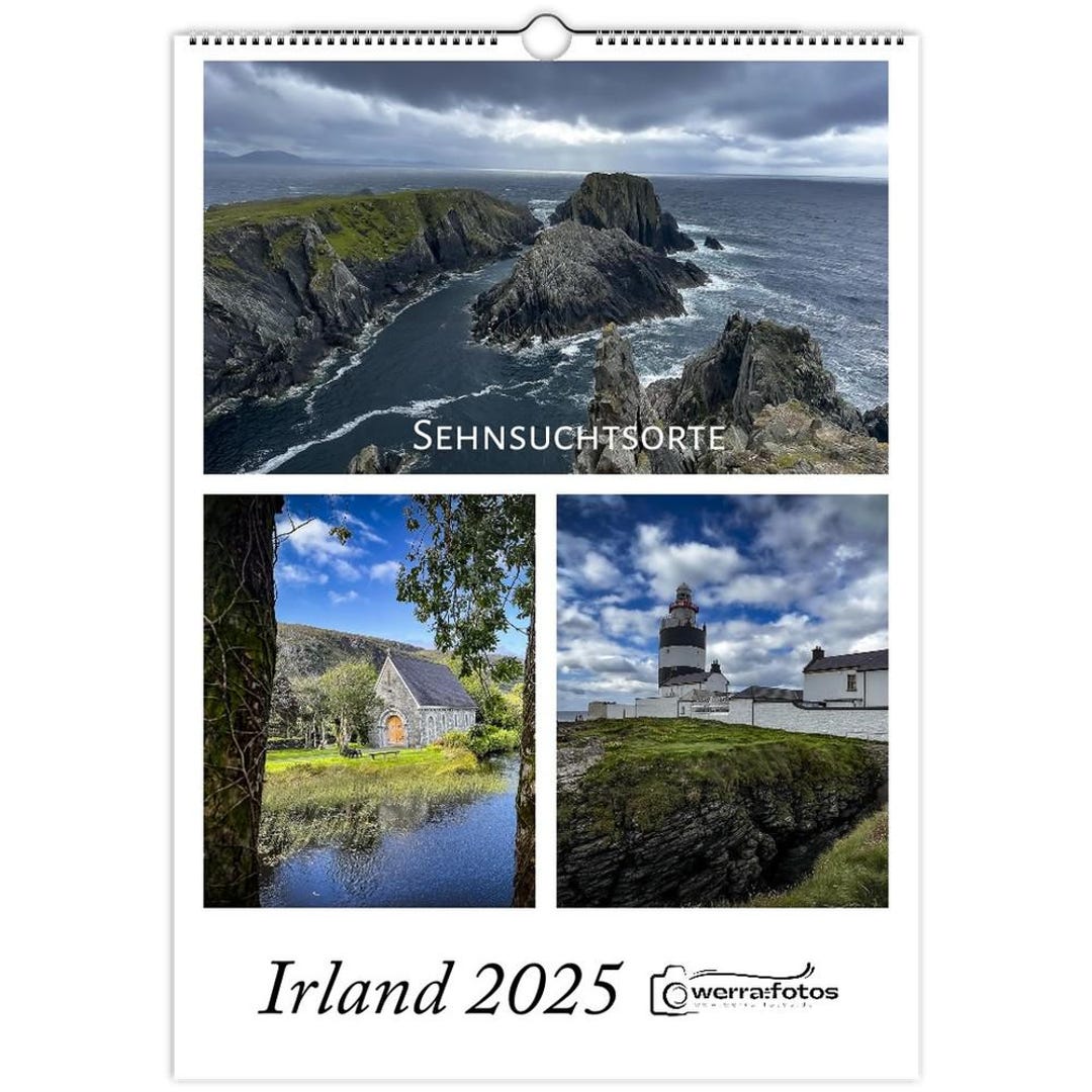 Ireland Wall Calendar A3 2025 - Etsy