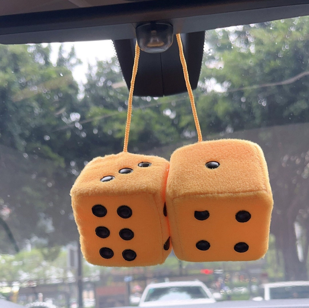 Car Rear View Mirror Dice Charm Cute Charms for Car - Etsy