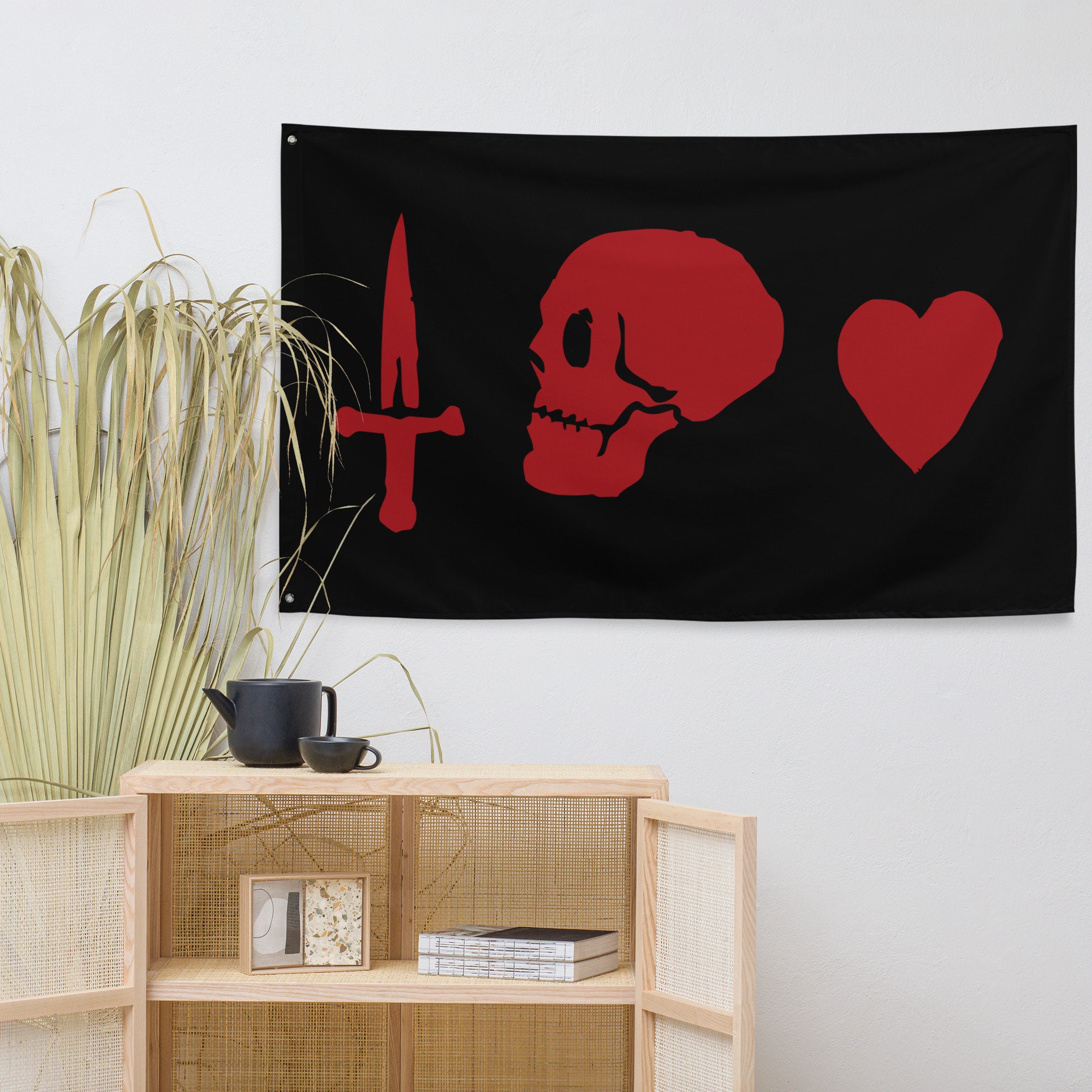 1. Captain Charles Vane Flag, Black Sails Inspired, Pirate Decor ...
