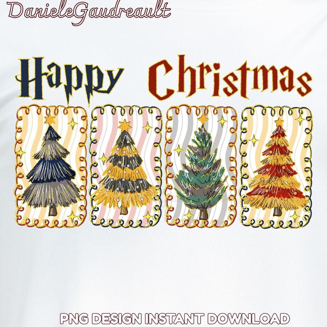 Happy Christmas Magic PNG, Wizard World Holiday Png, Festive House ...