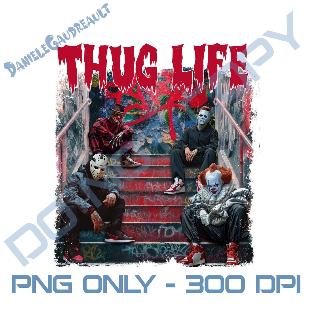 Thug Life Horror Movie Png, Murder Gang Png, Friends Horror Characters ...