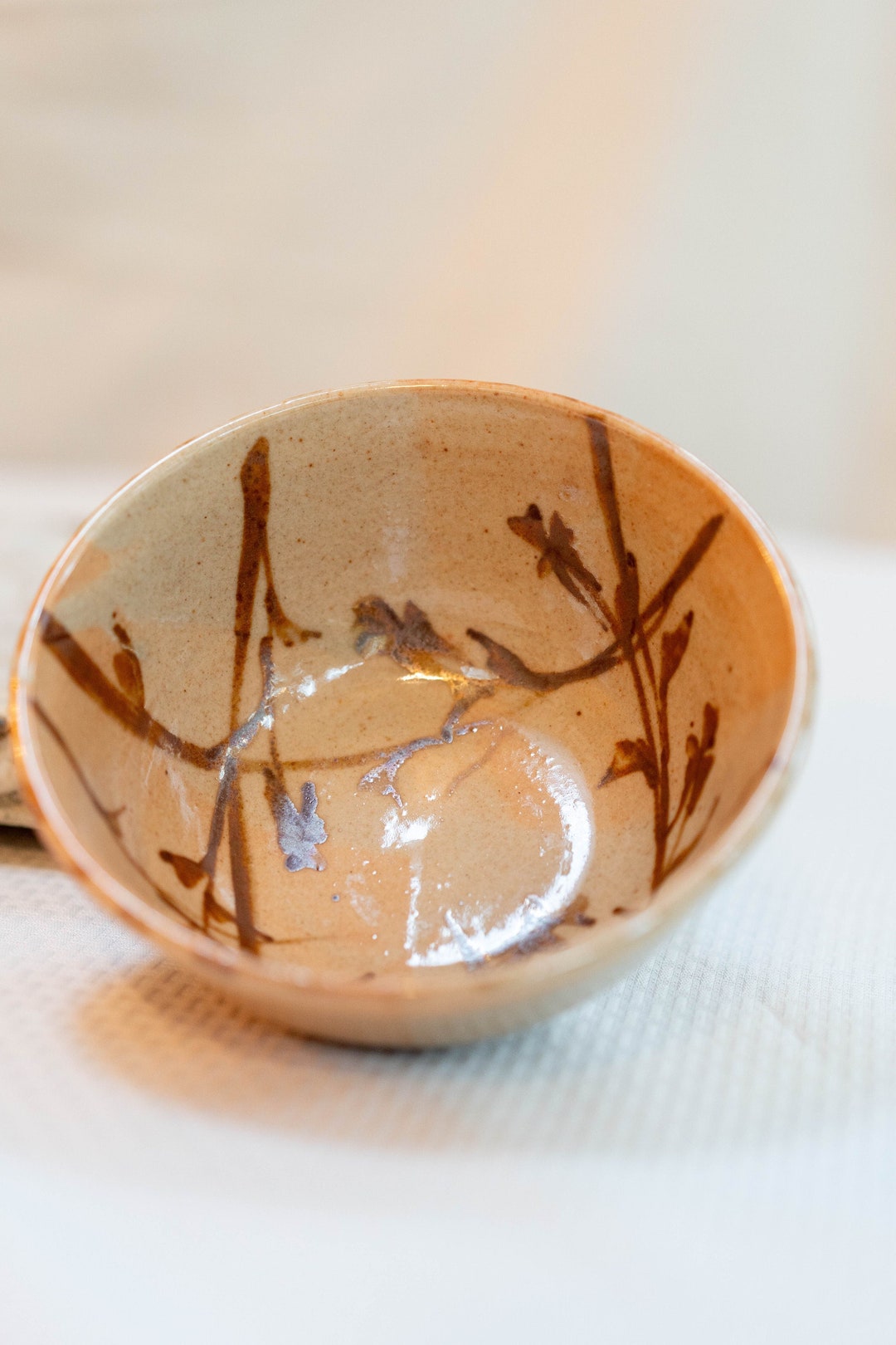 Multi-colored Ceramic Bowl - Etsy