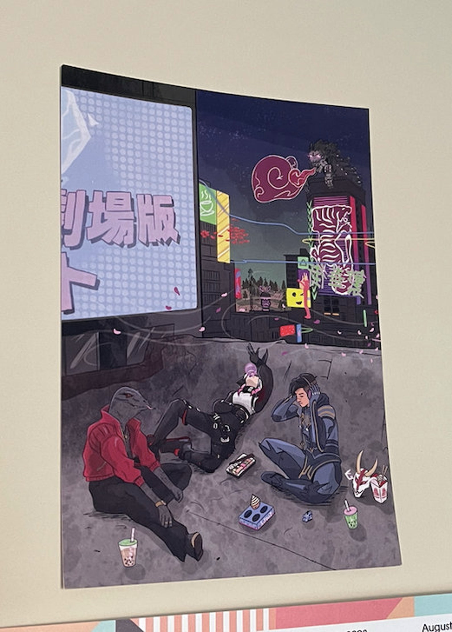 Fortnight City A5 Poster - Etsy