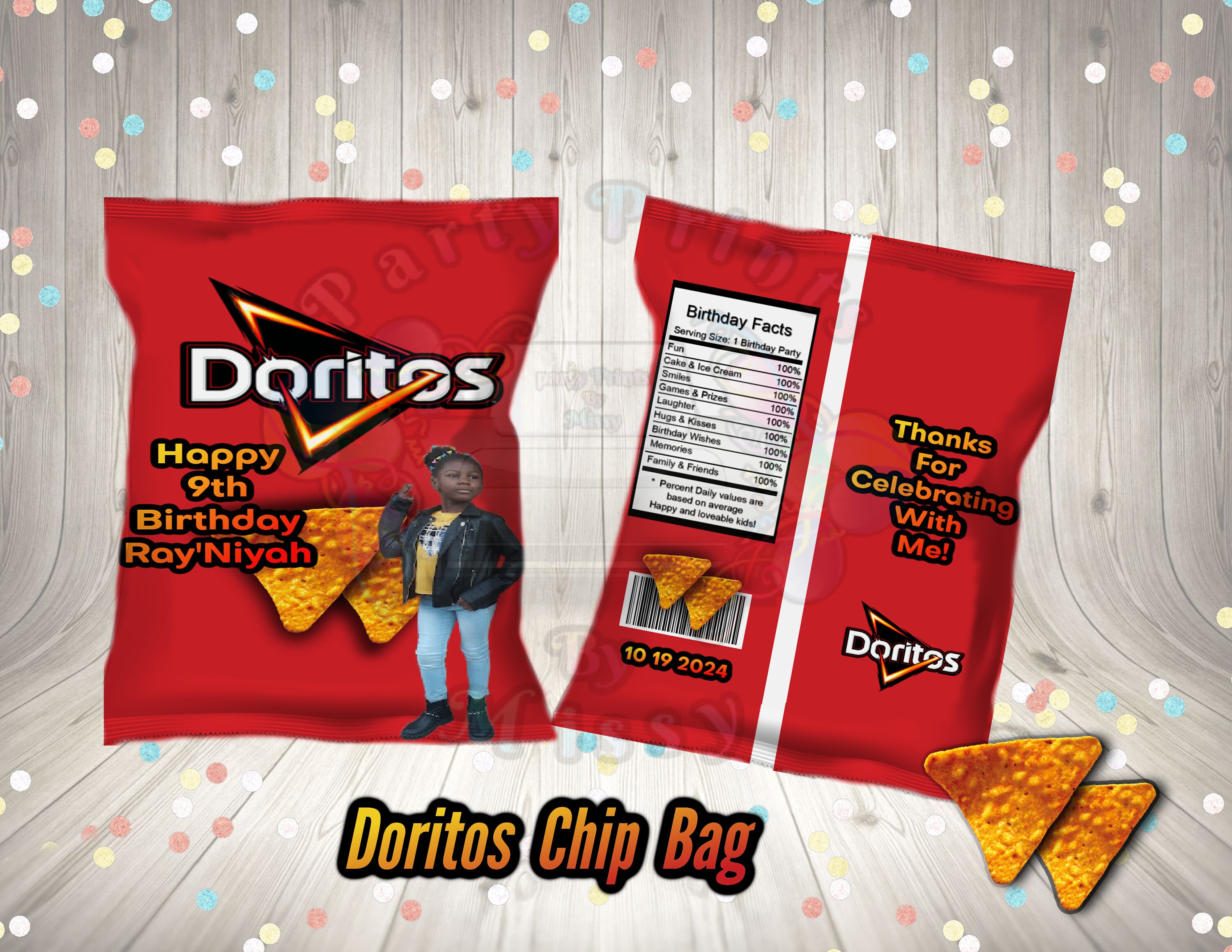 Custom Chip Bags Digital File Only - Etsy