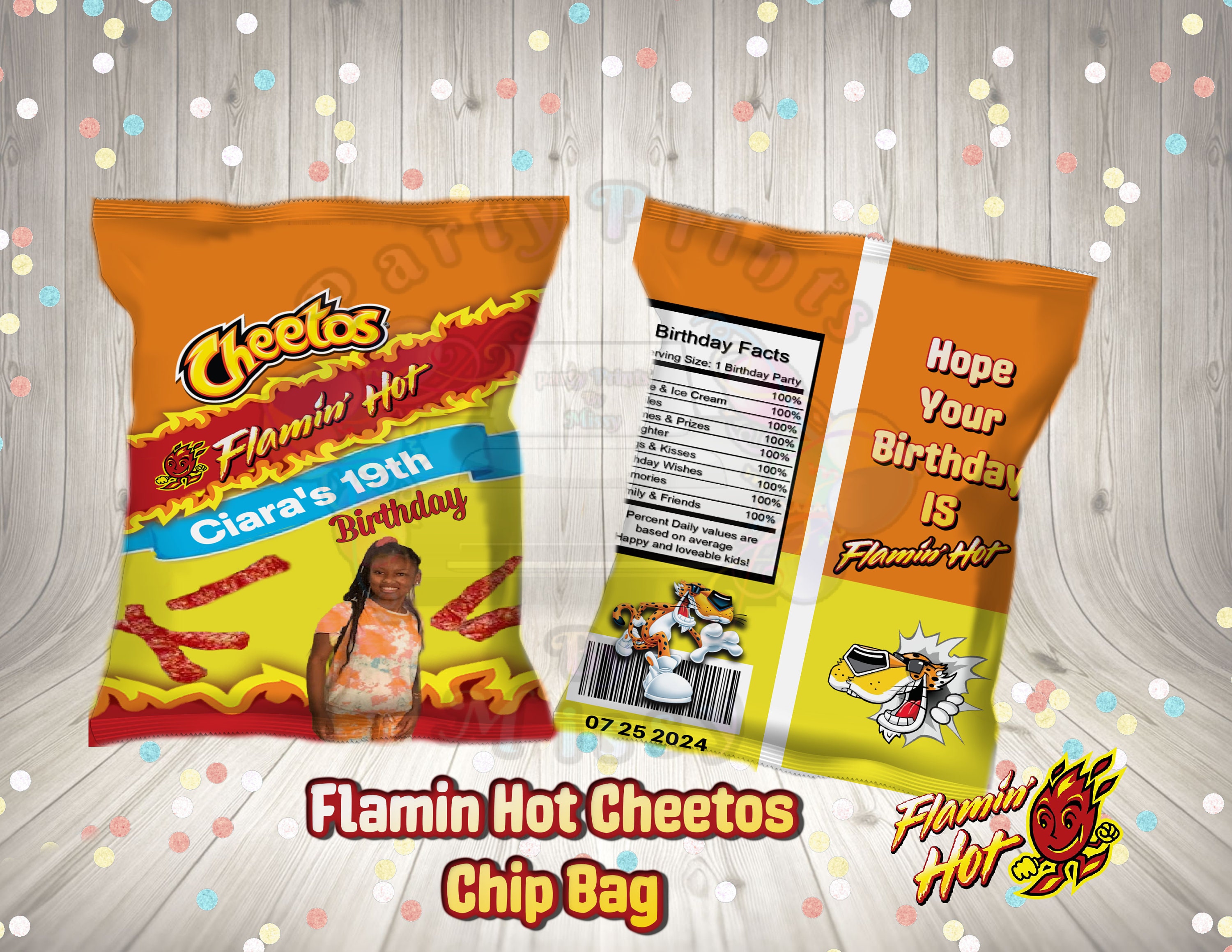 Custom Chip Bags Digital File Only - Etsy