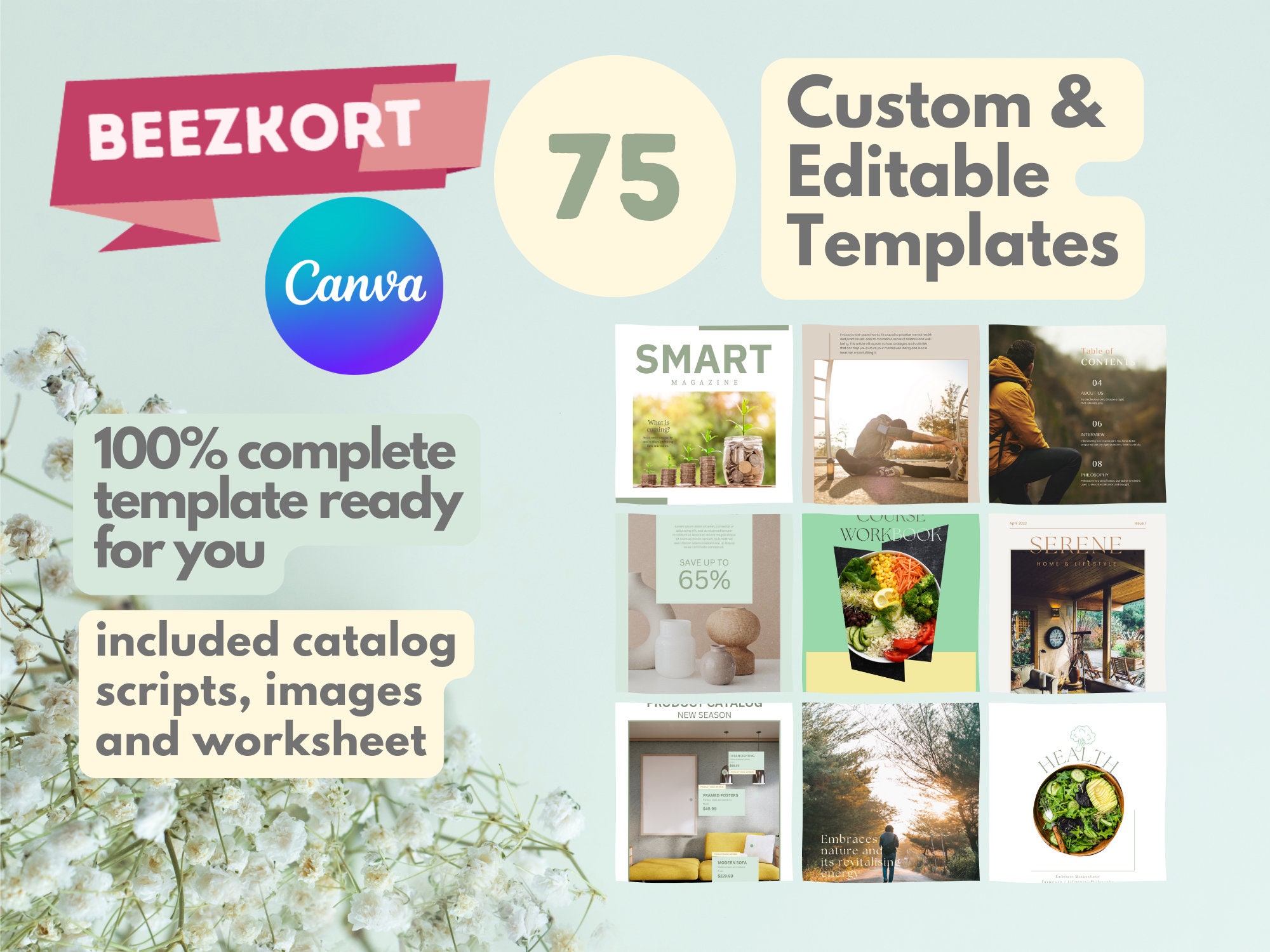75 Canva Editable Templates Ready Including Scripts Images - Etsy