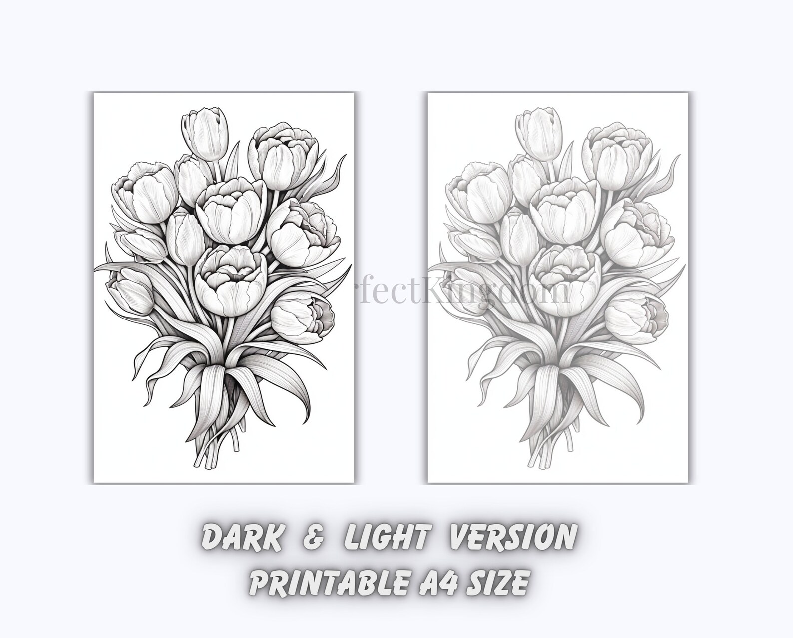 40 Beautiful Flower Bouquet Coloring Book Page, Lovely Collection ...