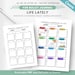 Editable Kids Chore Chart Bundle, Kids Checklist, Children Daily Weekly ...