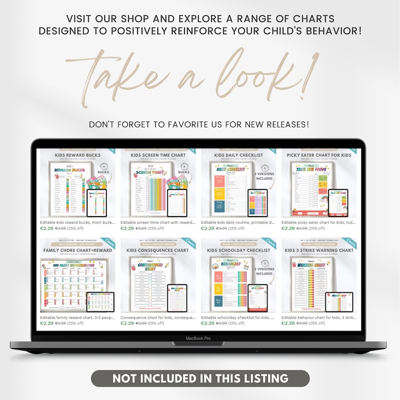 Editable Behavior Chart for Kids, 3 Strikes Warning Chart, Child ...