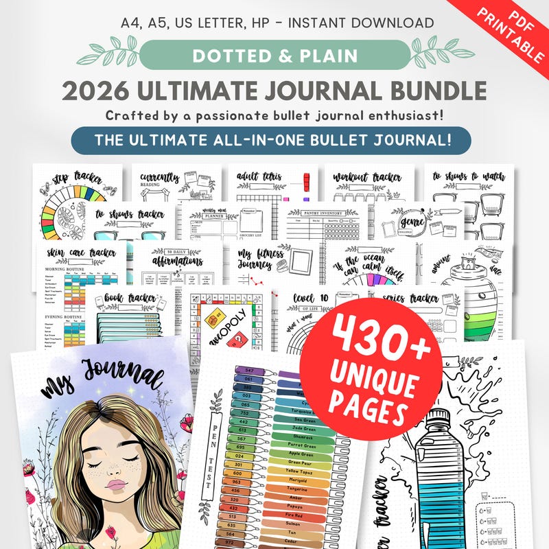 A5 Planner Coloring - Etsy