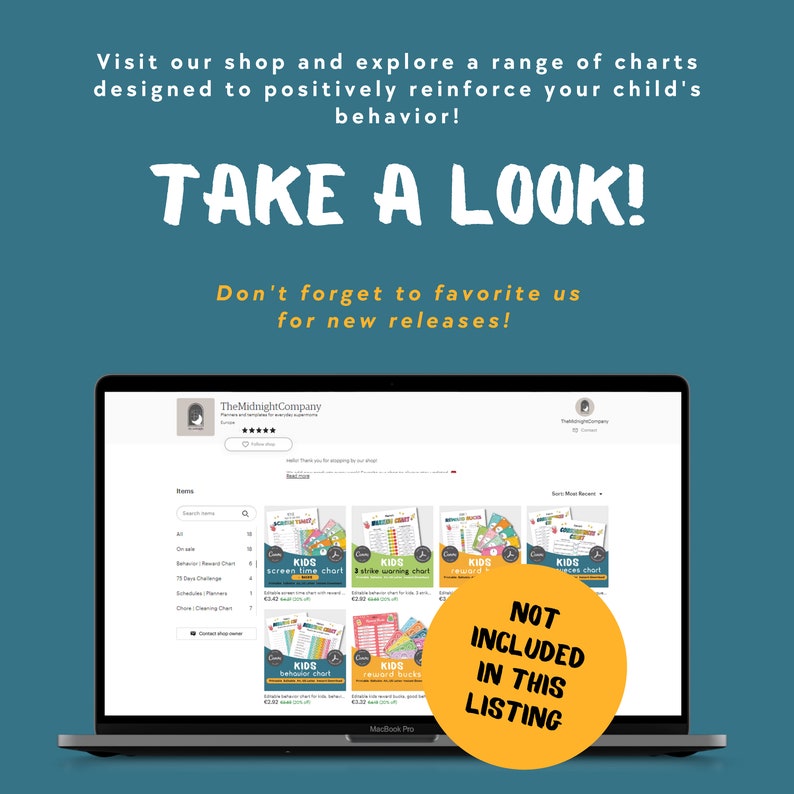 Editable Family Chore Chart Weekly Daily Tasks and Activities - Etsy