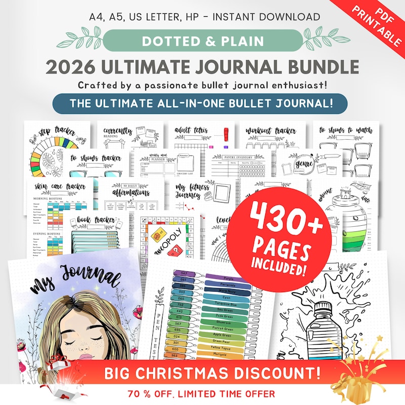 Reading Journal Sets - Etsy