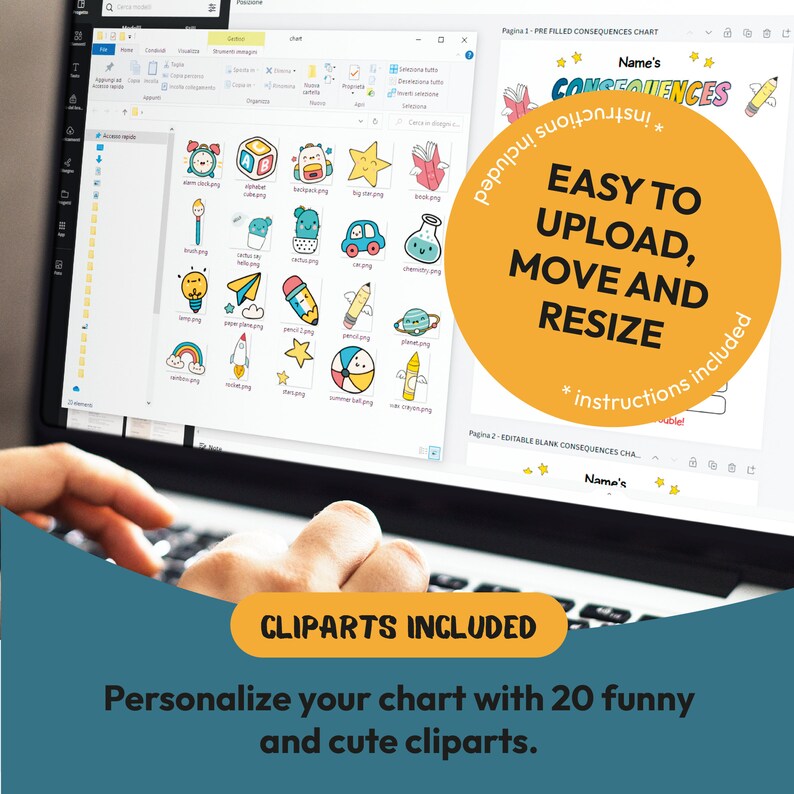 Editable Behavior Chart for Kids Behavior Management Tracker - Etsy