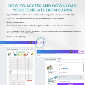 Fully Editable Homeschool Report Card for Kids, School Grade Card ...