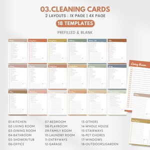 Editable ADHD Cleaning Checklist, Daily Weekly Cleaning Schedule, Home ...