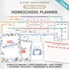 65pg HOMESCHOOL Planner Printable, 2024 2025 Home School Teacher ...