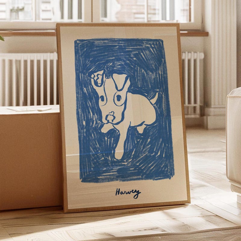 Abstract Pet Portrait - Etsy